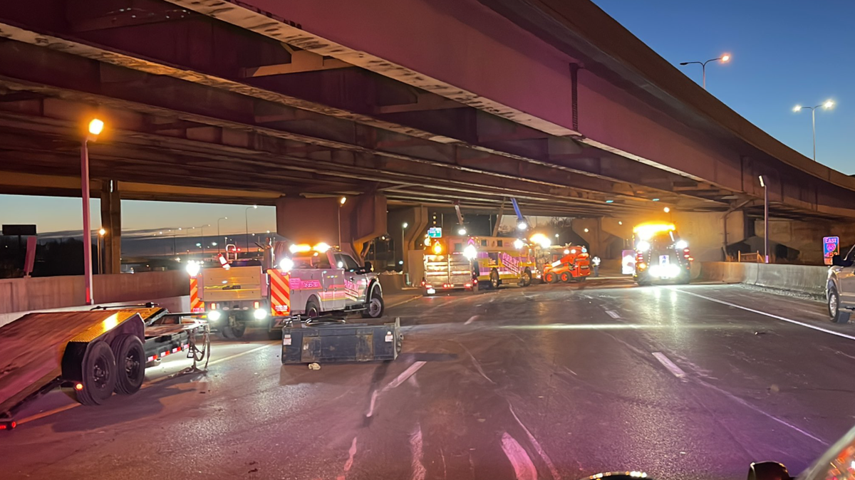 Interstate 80 has reopened after a crash closed eastbound traffic