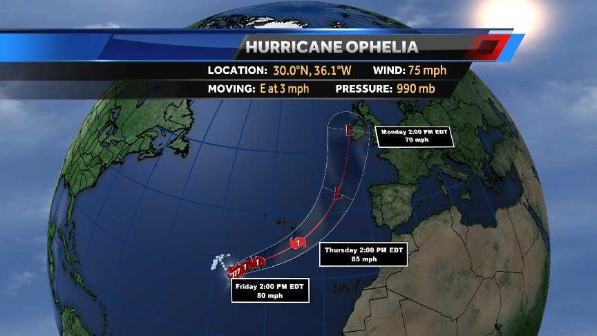 10th hurricane of 2017 season forms in Atlantic