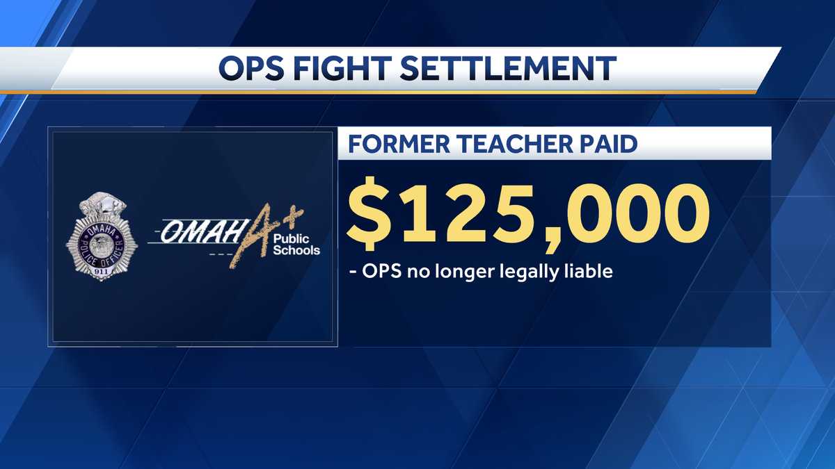 OPS agrees to pay teacher $125,000 in school fight settlement