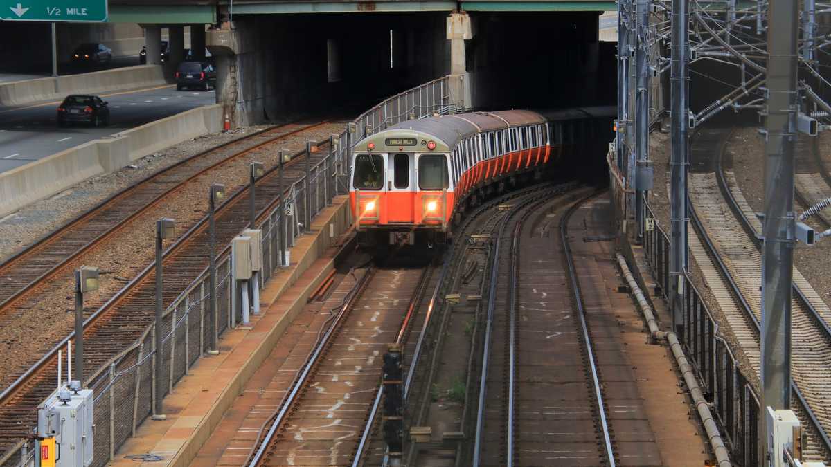 What happens to the old Orange Line cars as they are replaced by MBTA?