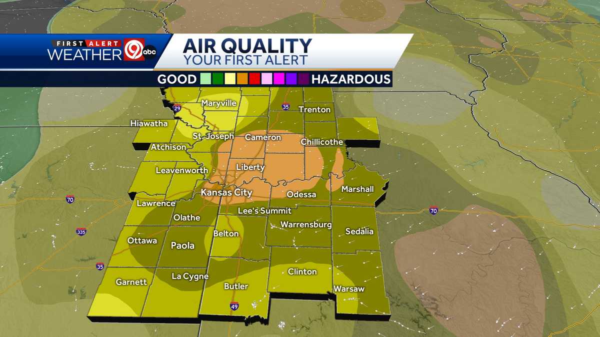 Ozone Alert issued for Kansas City for Tuesday, June 6