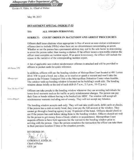 APD no longer to make arrests for non-violent misdemeanor crimes