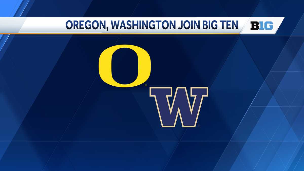 Big Ten Conference officially adds Oregon and Washington