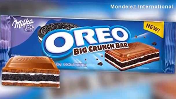 Oreo unveils candy bars in the United States