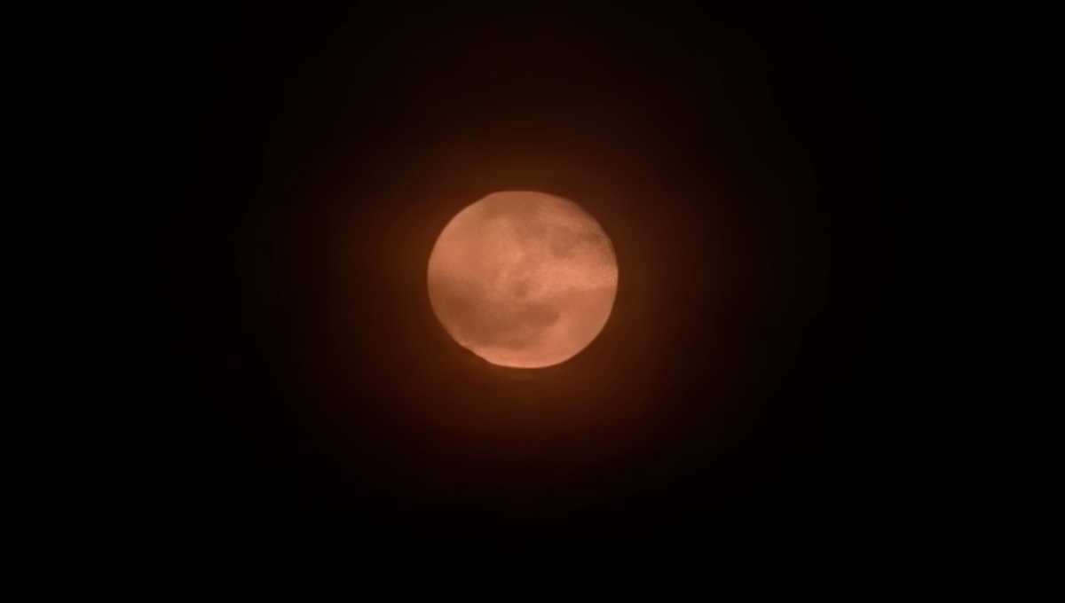 PHOTOS: Rare Strawberry Moon rises over Cincinnati Wednesday night