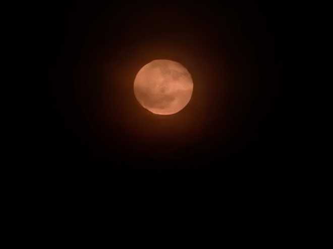 PHOTOS: Rare Strawberry Moon rises over Cincinnati Wednesday night
