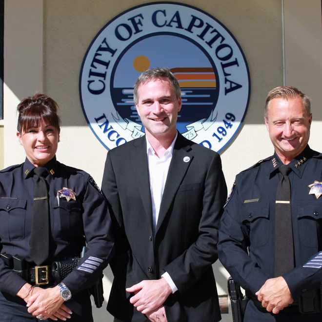 Sarah Ryan appointed Capitola police chief, a historic first for the city