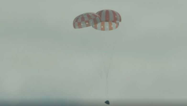 NASA's Orion spacecraft returns to Earth