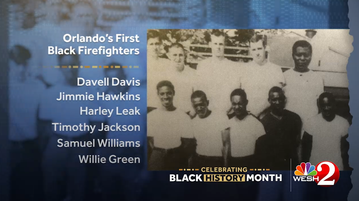 Orlando's first Black firefighters