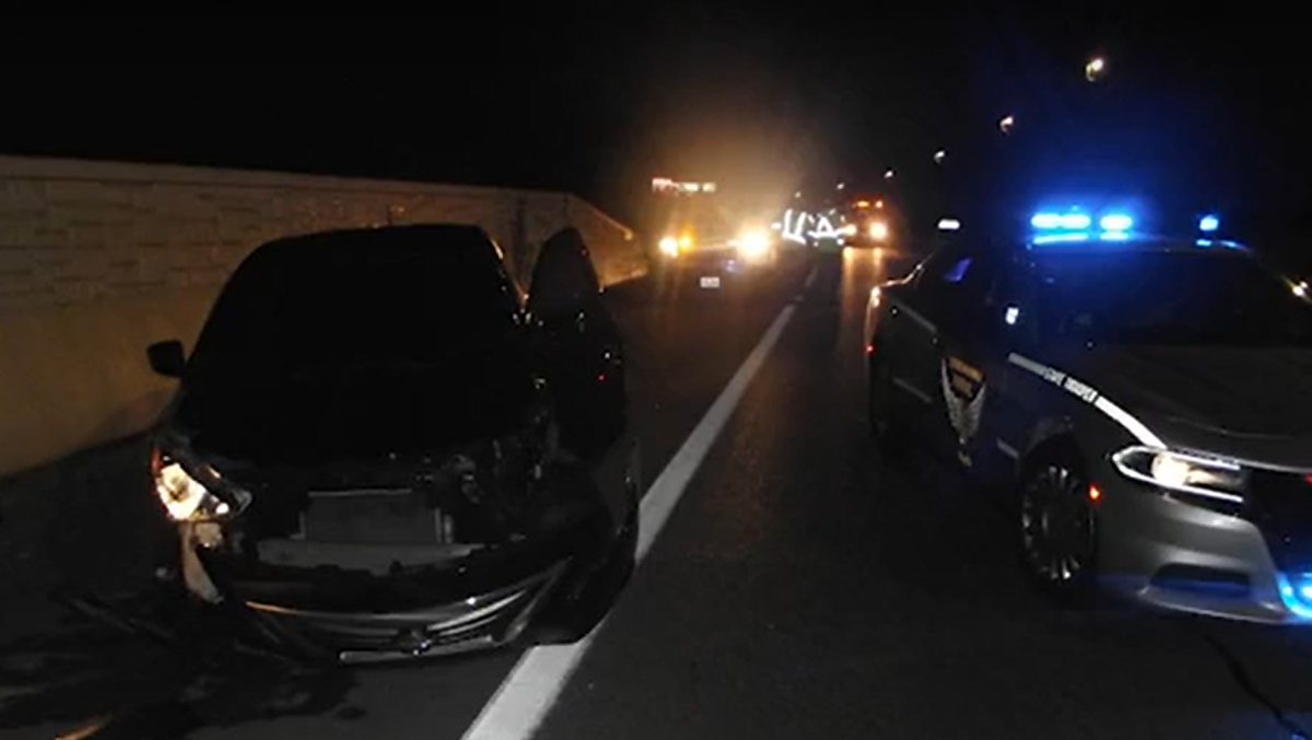 WATCH: OSP shares video of trooper nearly struck by impaired driver