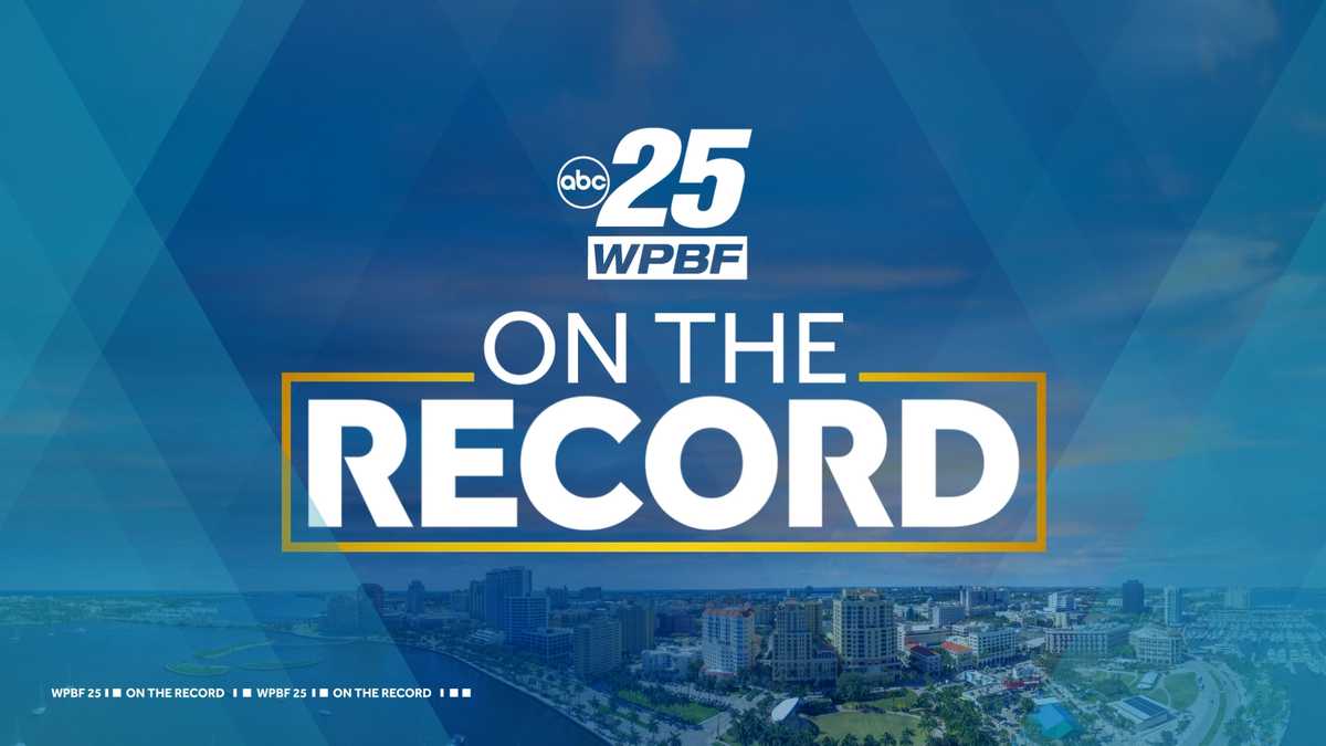 WPBF 25 launches 'On the Record' new community affairs program Sundays ...