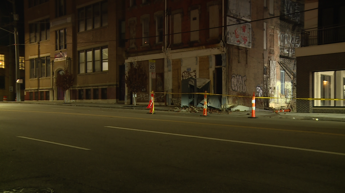 Crews respond to partial building collapse in Over-the-Rhine