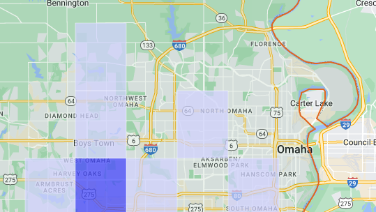 Omaha power outage impacts thousands Monday