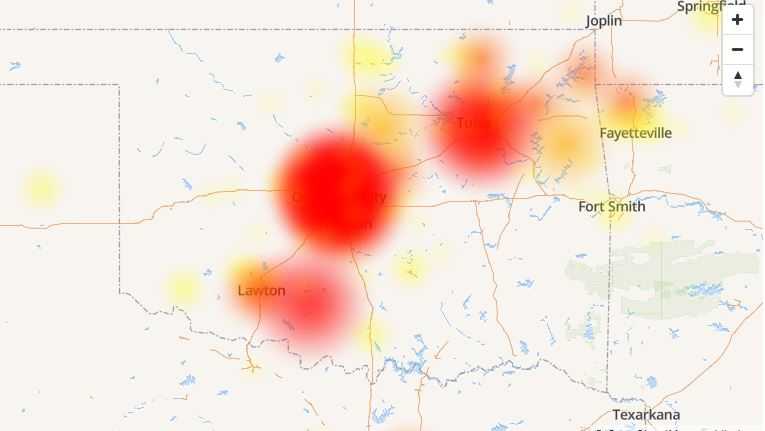 Verizon Wireless outage affecting customers in Oklahoma