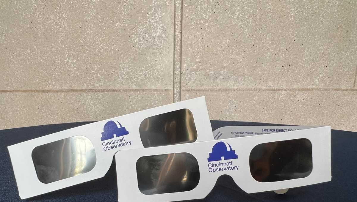 Cincinnati Observatory offering eclipse glasses ahead of April's total ...