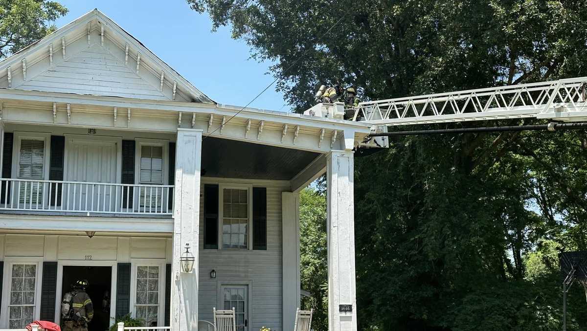 Fire damages historic Oxford home, built in the 1800s