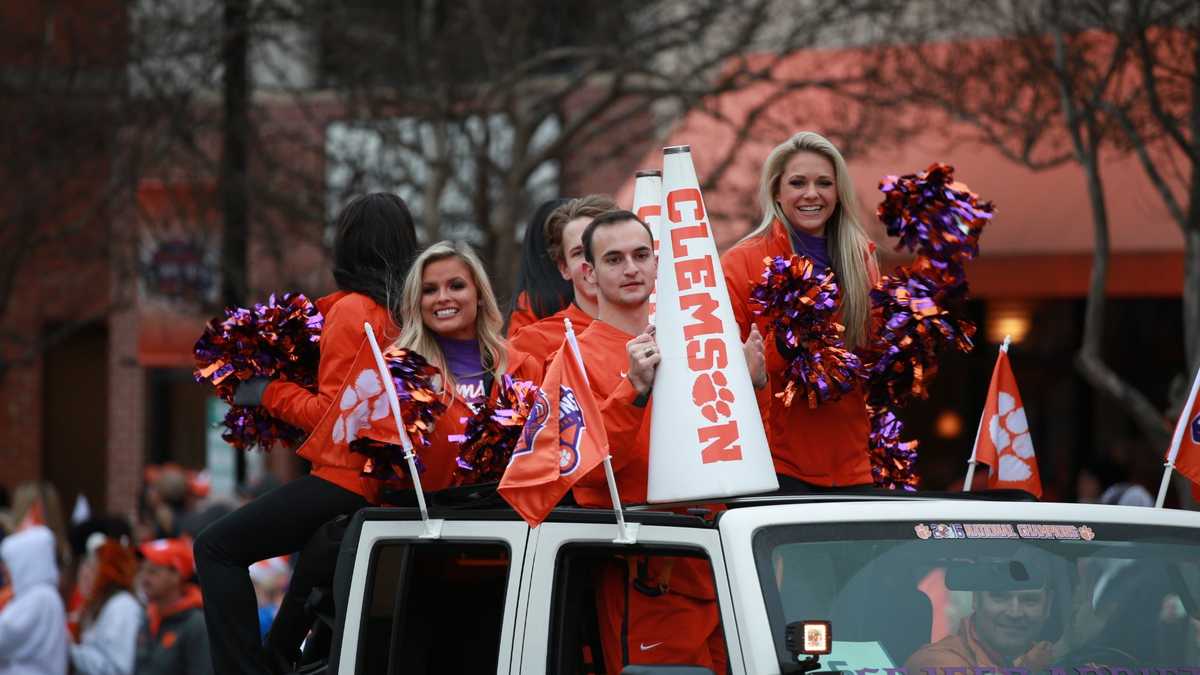 PICTURES: Clemson national championship parade celebration