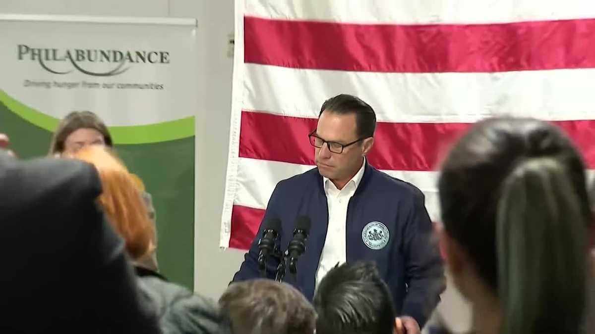 Pennsylvania Gov. Josh Shapiro signs disaster declaration over SNAP funding
