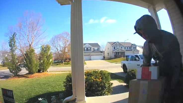 Its Very Frustrating And Unnerving Porch Package Thieves Caught