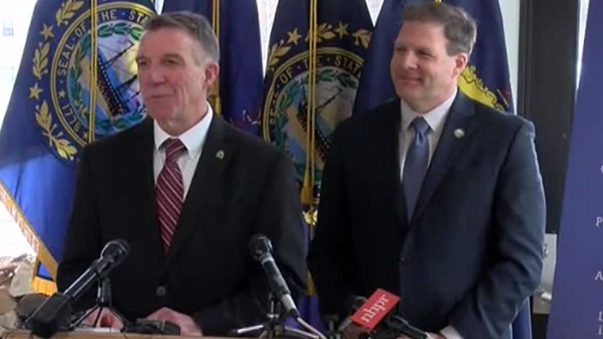 Sununu, Scott unveil paid family leave plan in joint announcement