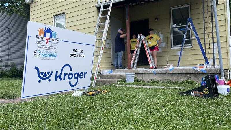 Paint the Town Cincinnati helping revitalize homes for deserving owners