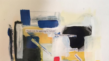 High school student's artwork goes viral after she turned college ...