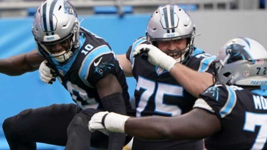 Walker wins first NFL start as Panthers blank Lions 20-0