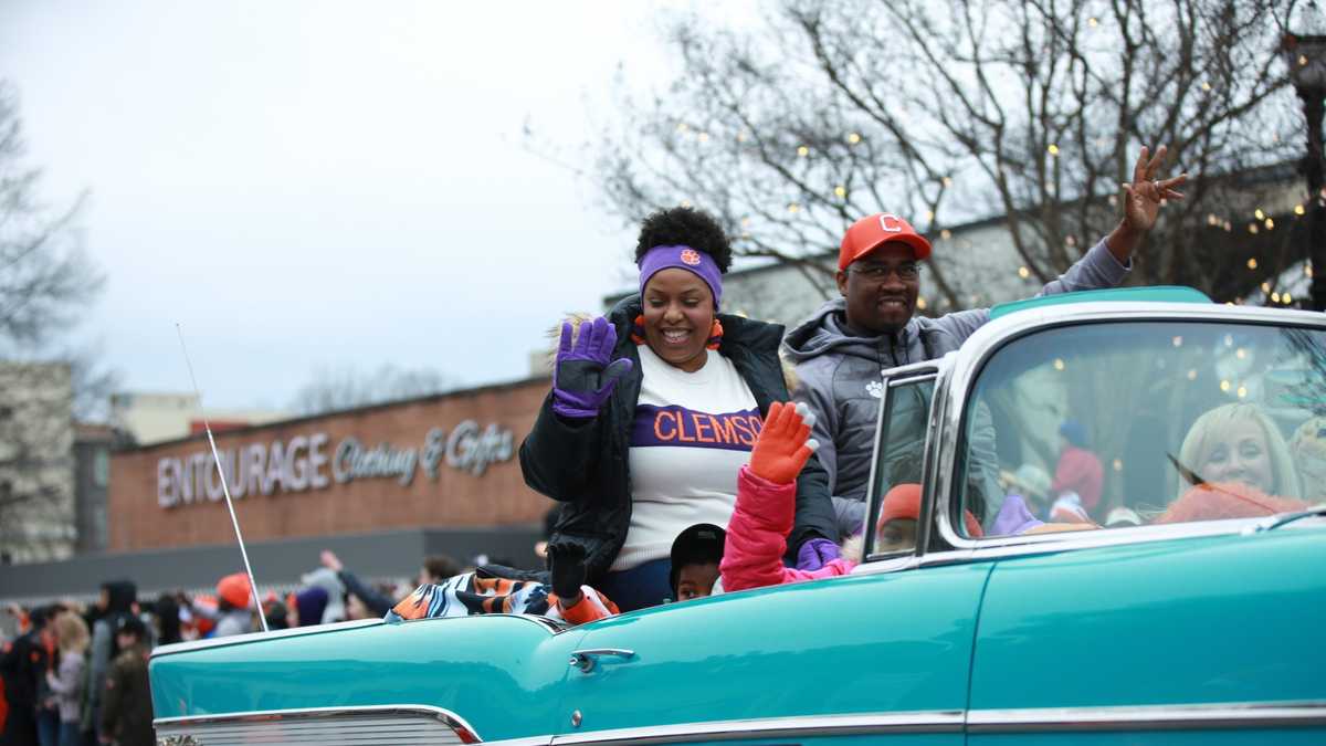 PICTURES: Clemson national championship parade celebration