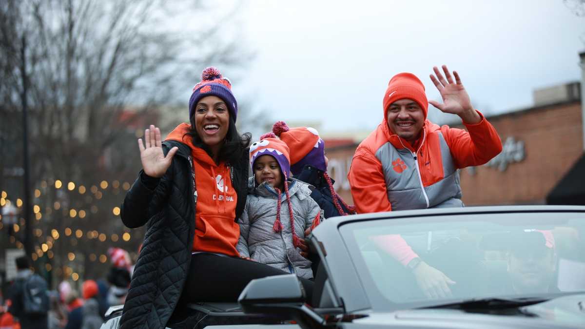 PICTURES: Clemson national championship parade celebration