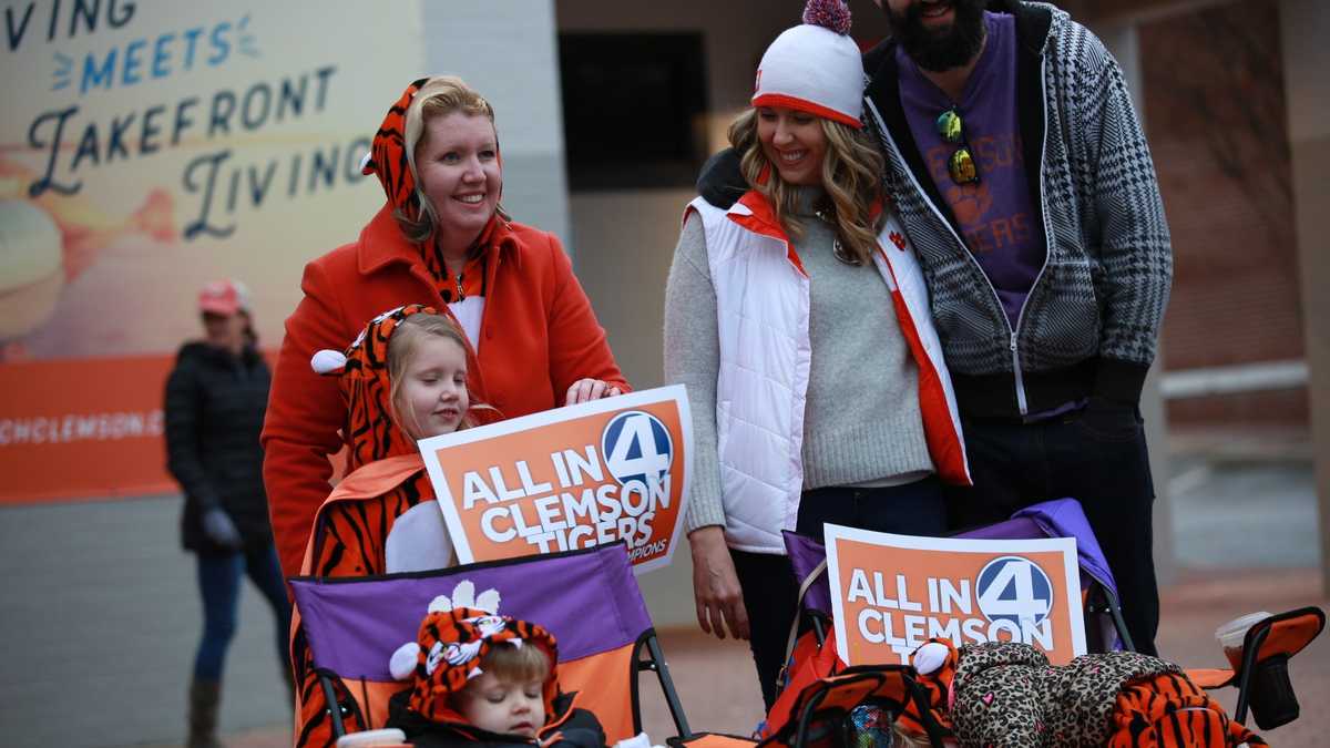 PICTURES: Clemson national championship parade celebration