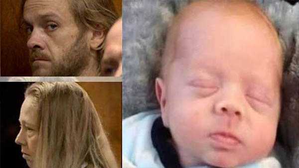 Couple convicted in infant son's death; body found in well