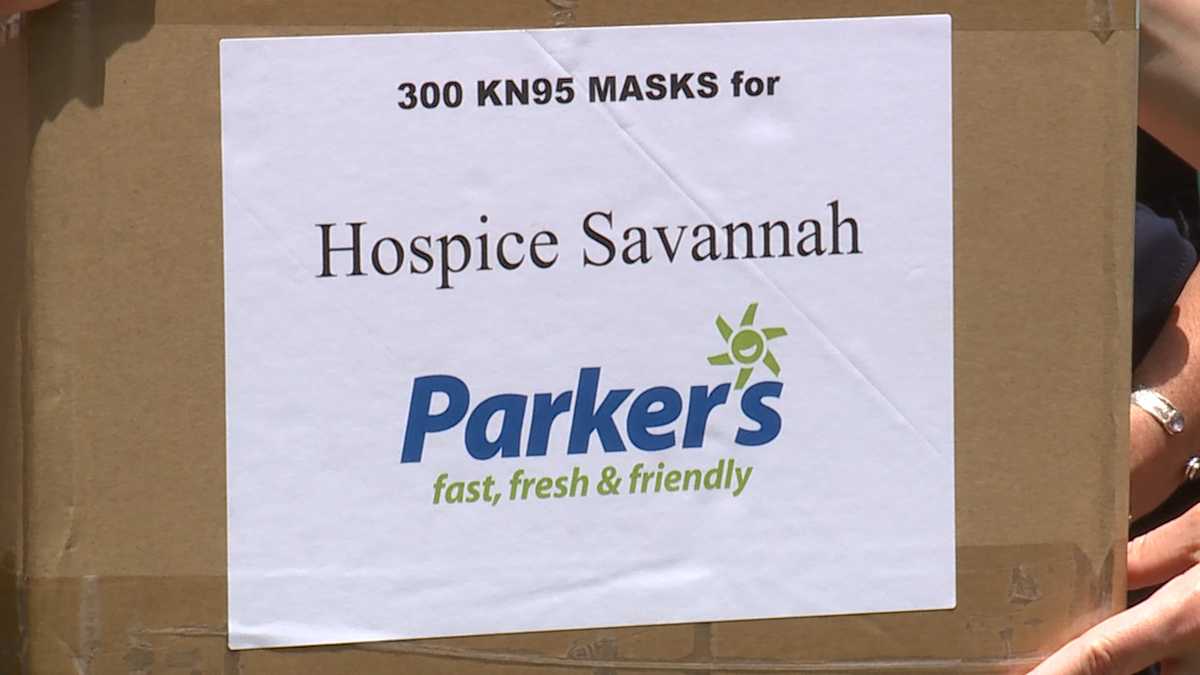 Parker's donates masks to Hospice Savannah