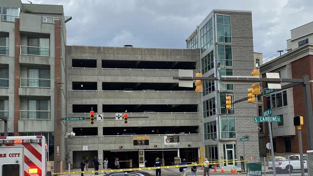 Fells Point parking garage explosion leaves 2 injured