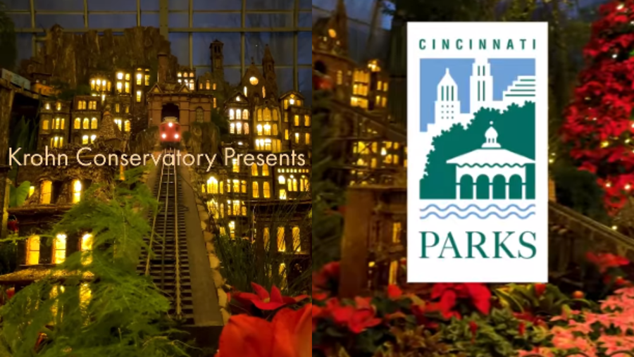 Krohn Conservatory turns into glowing winter wonderland this holiday season