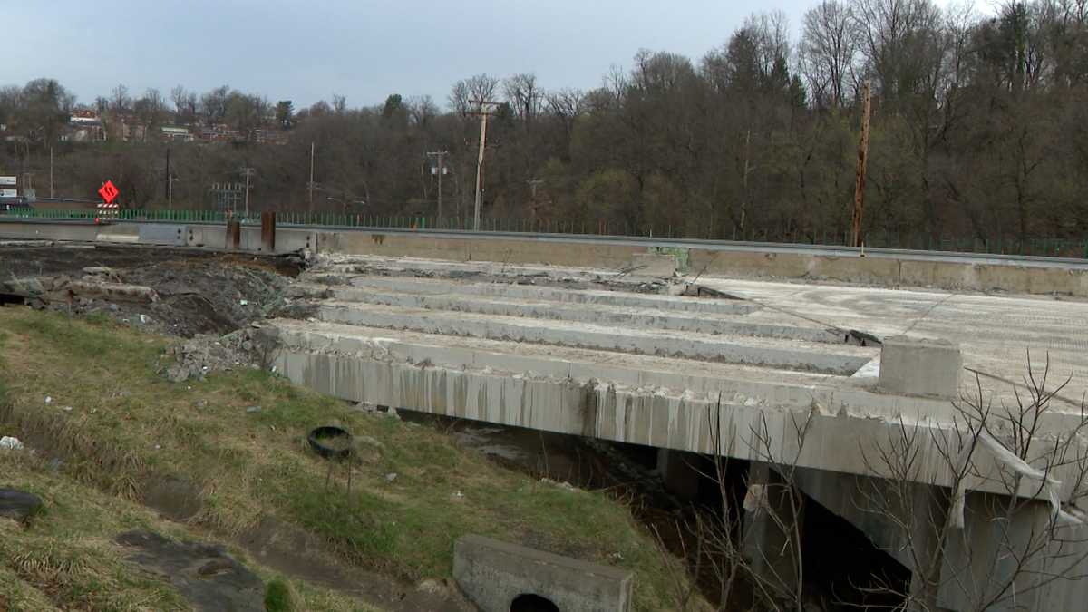 Old William Penn Highway closed for Parkway East bridge demolition