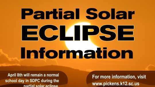 SC: Pickens County School District announces plans for day of solar eclipse