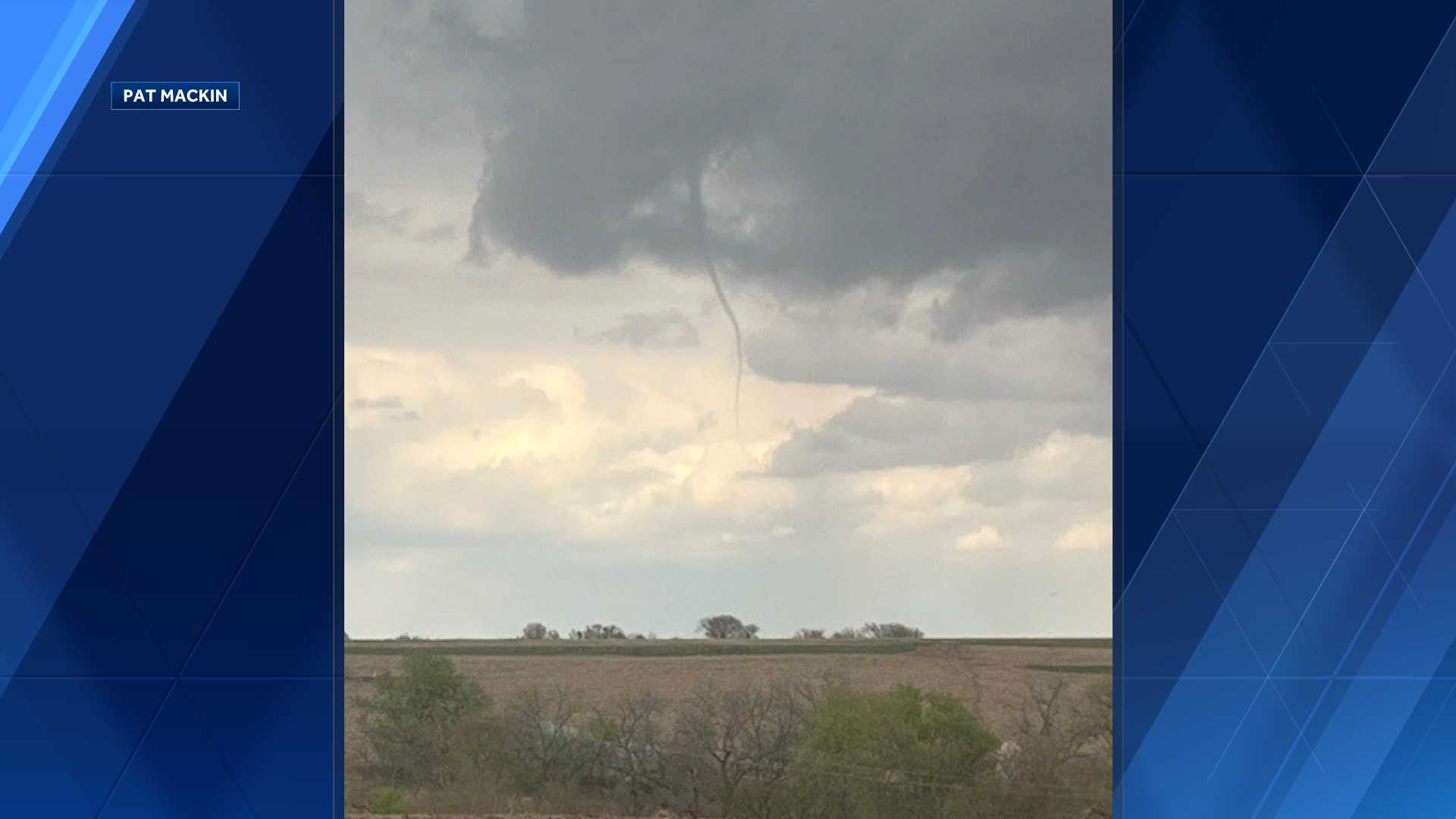 Nebraska weather: Funnel clouds, small hail possible spotty showers - KETV
