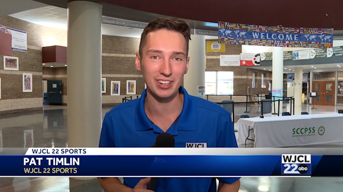 Video: Meet WJCL's new sports anchor and reporter Pat Timlin
