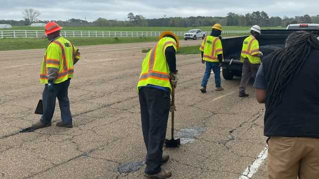 Road crews work to get ahead of the storms