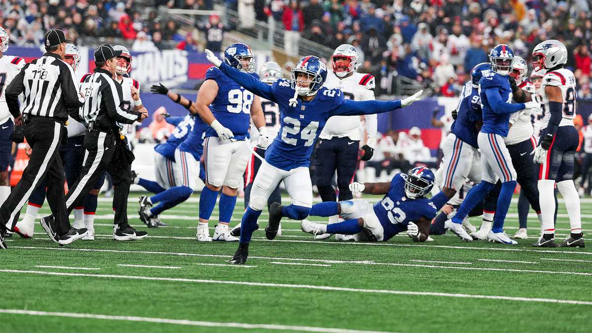 Patriots miss field goal in final seconds, fall 10-7 to Giants