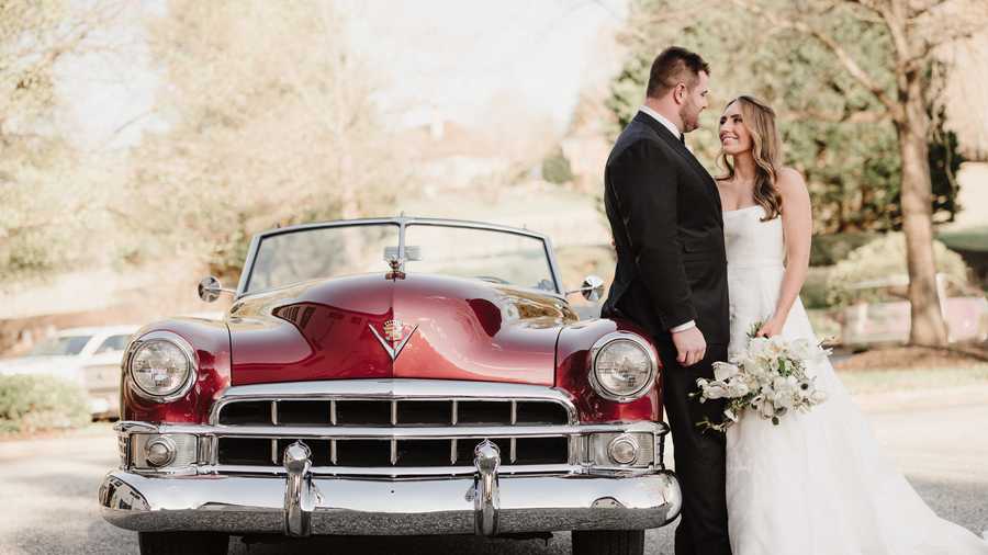 Pictures: NFL player weds in Greenville County, South Carolina
