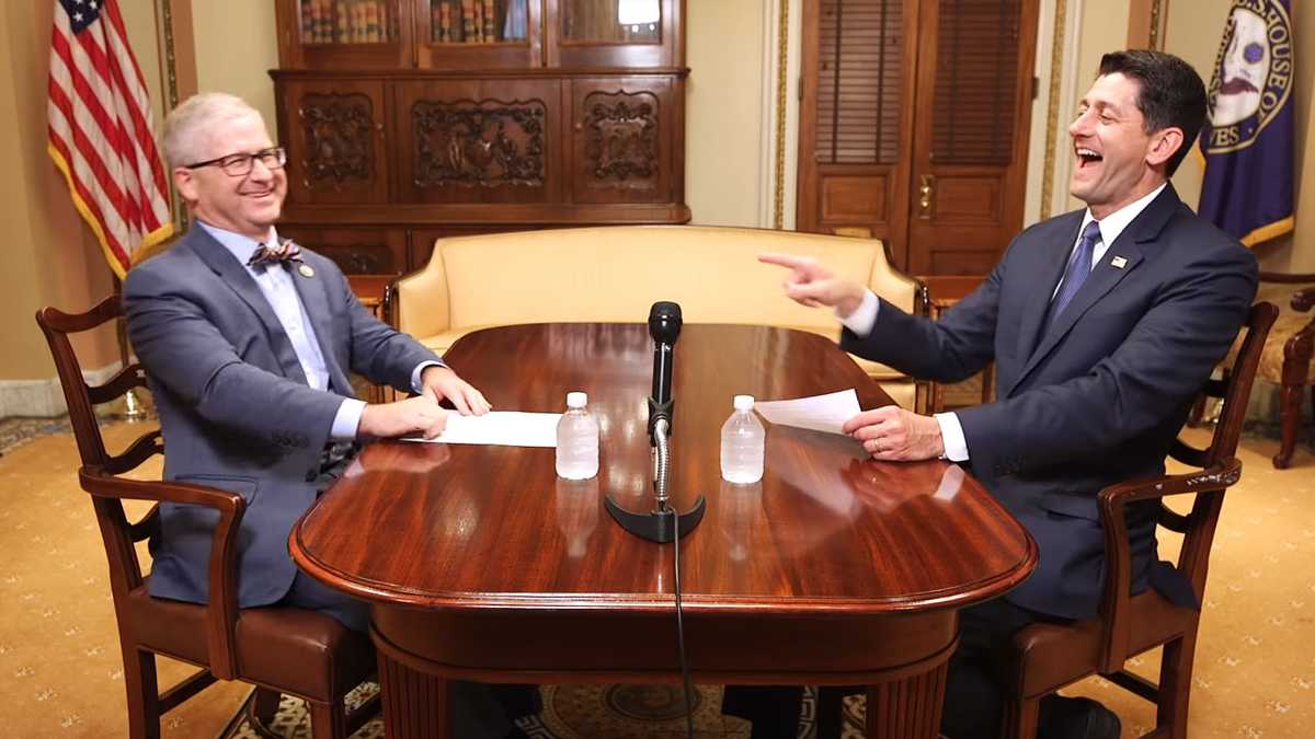 Speaker Ryan takes part in dad joke battle for Father's Day