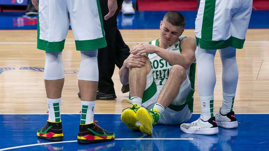 Celtics guard Pritchard out of action for 2 weeks with MCL sprain