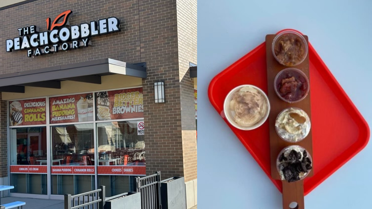 Peach Cobbler Factory serving up cobblers, dessert flights in Cincinnati