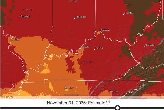 Foliage forecast: When will we see fall colors around Louisville?