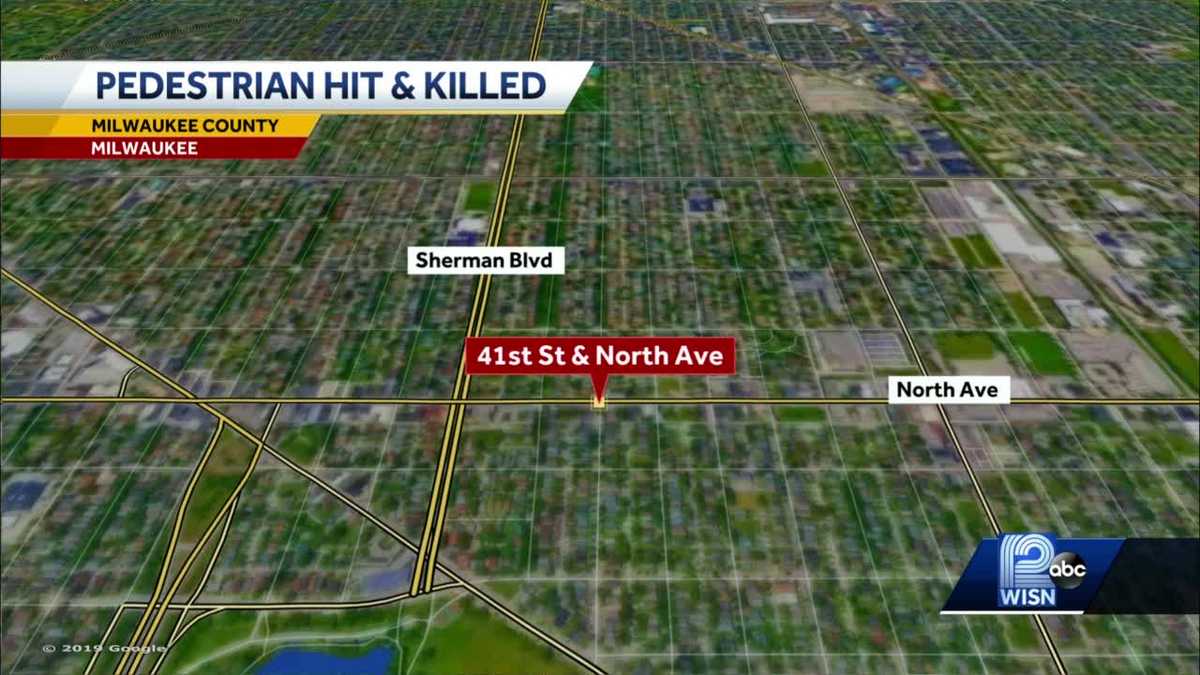Pedestrian struck, killed while crossing street Pedestrian struck, killed while crossing street