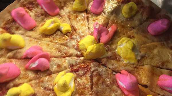 Boston pizzeria to offer 'Peepza' for Easter weekend