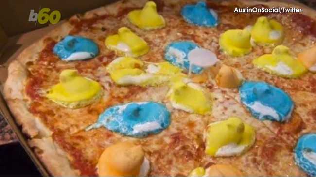 Peep Pizza is a Thing and We're Scared
