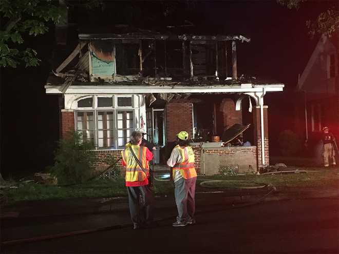 Fire destroys second floor of Penbrook home