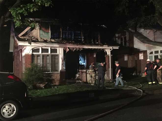 Fire destroys second floor of Penbrook home